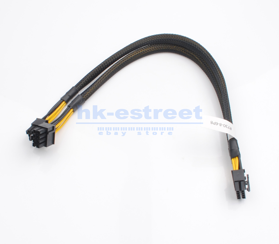 NEW 8pin to 6+8pin Power Cable for DELL R730 and NVIDIA Quadro K6000 ...