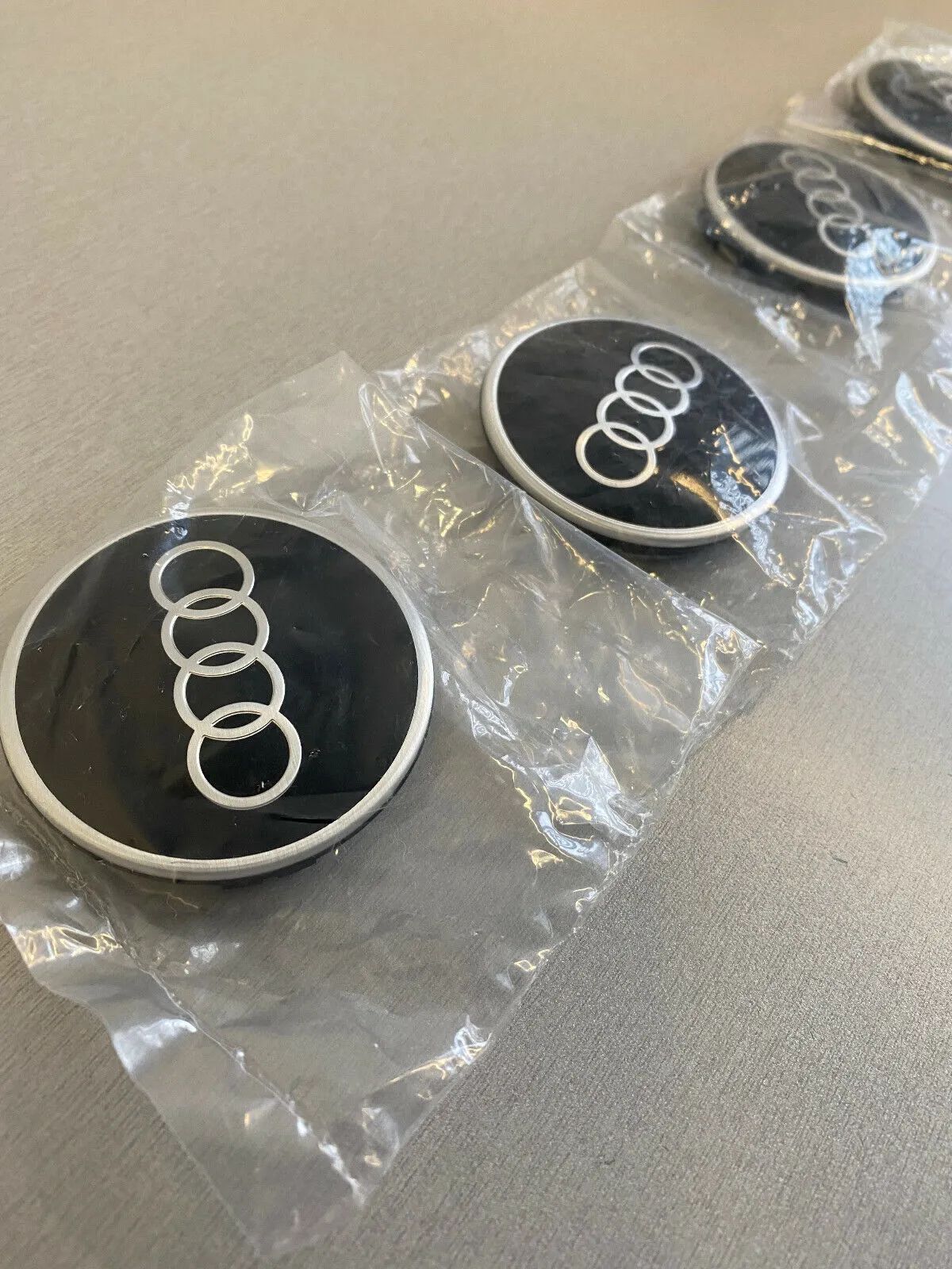 New Original Audi Rim Cover Hub Caps Cover 60mm 81A.601.170.A 5 | eBay