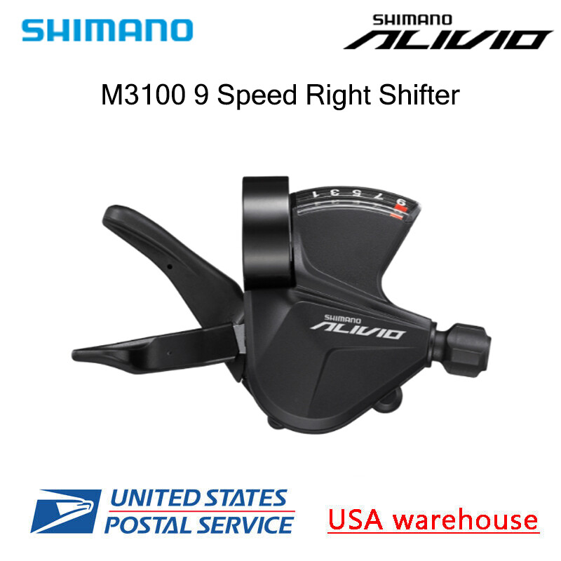 Shimano Alivio SL-M3100 2x9 3x9 Speed RapidFire Plus Shifter MTB w ...