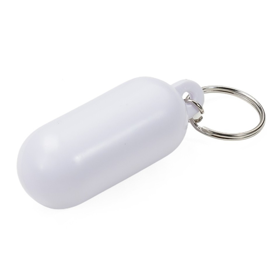 2PCS 2.5cm Floating Keychain Buoyant Key Ring ABS Boating Float Kit ...