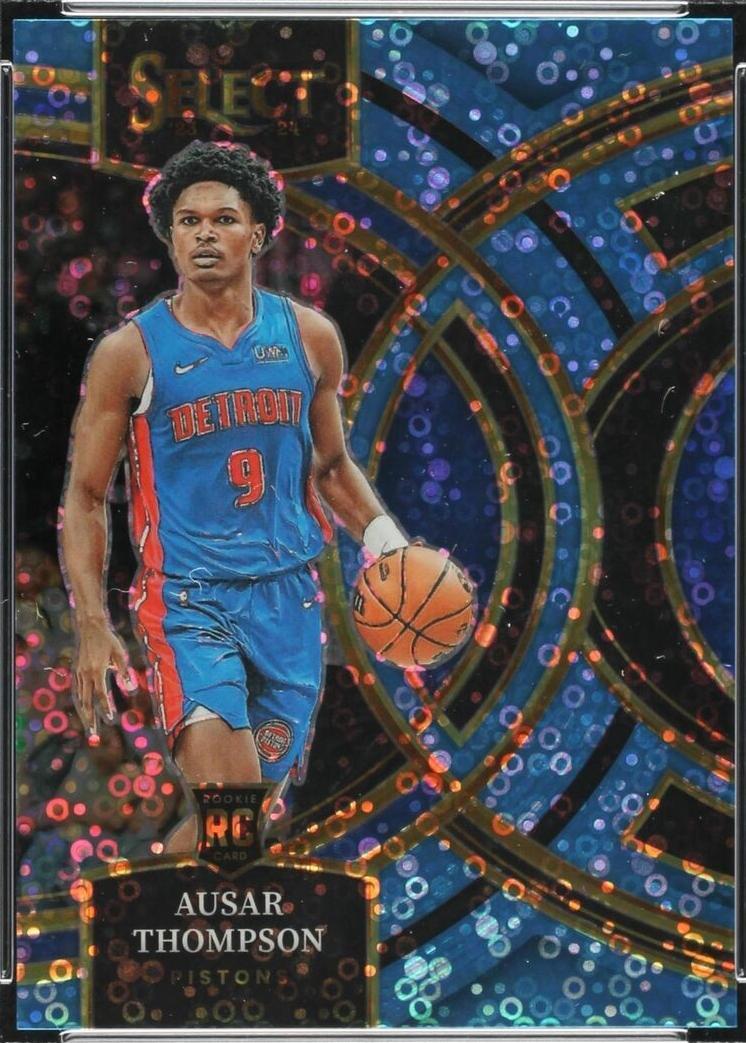 2023-24 Panini Select - Premier Level Ausar Thompson #128 Light Blue ...