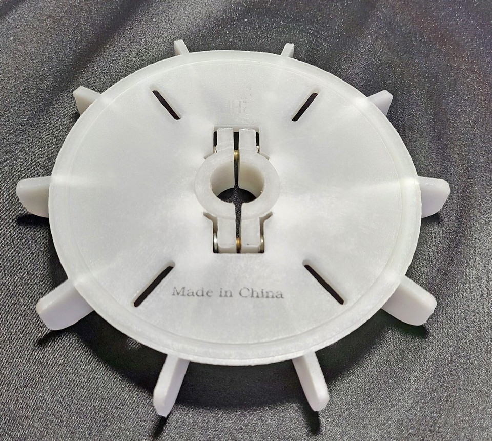 Adjustable Bore Plastic Cooling Fan For 2HP Electric Motors New | eBay