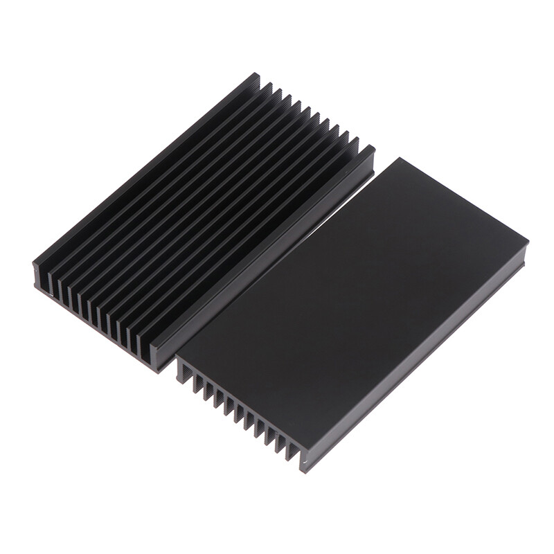 1Pc Aluminum Heatsink Cooler 50*100*12.7mm LED IC Fan Power Amplifier ...