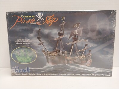 Revell Caribbean Galleon Style Pirate Ship Plastic Model Kit 1:72 ...