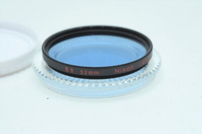 Nikon 52mm B8/80B Blue Color Glass Filter + Case | eBay