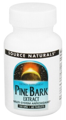 Pine Bark Extract, 60 Tablets - Source Naturals | eBay UK