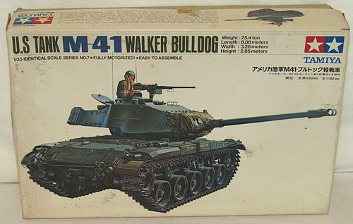 Tamiya #MT107:350 U.S. Tank M-41 Walker Bulldog 1:35 Scale Open (PV ...
