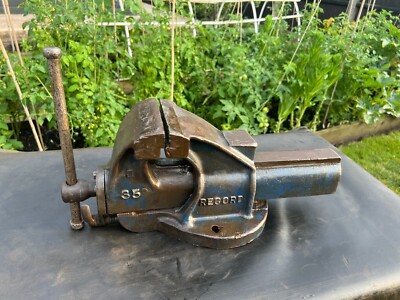 Vintage Record No.35 Engineers Heavy-Duty Quick release Bench Vice ...