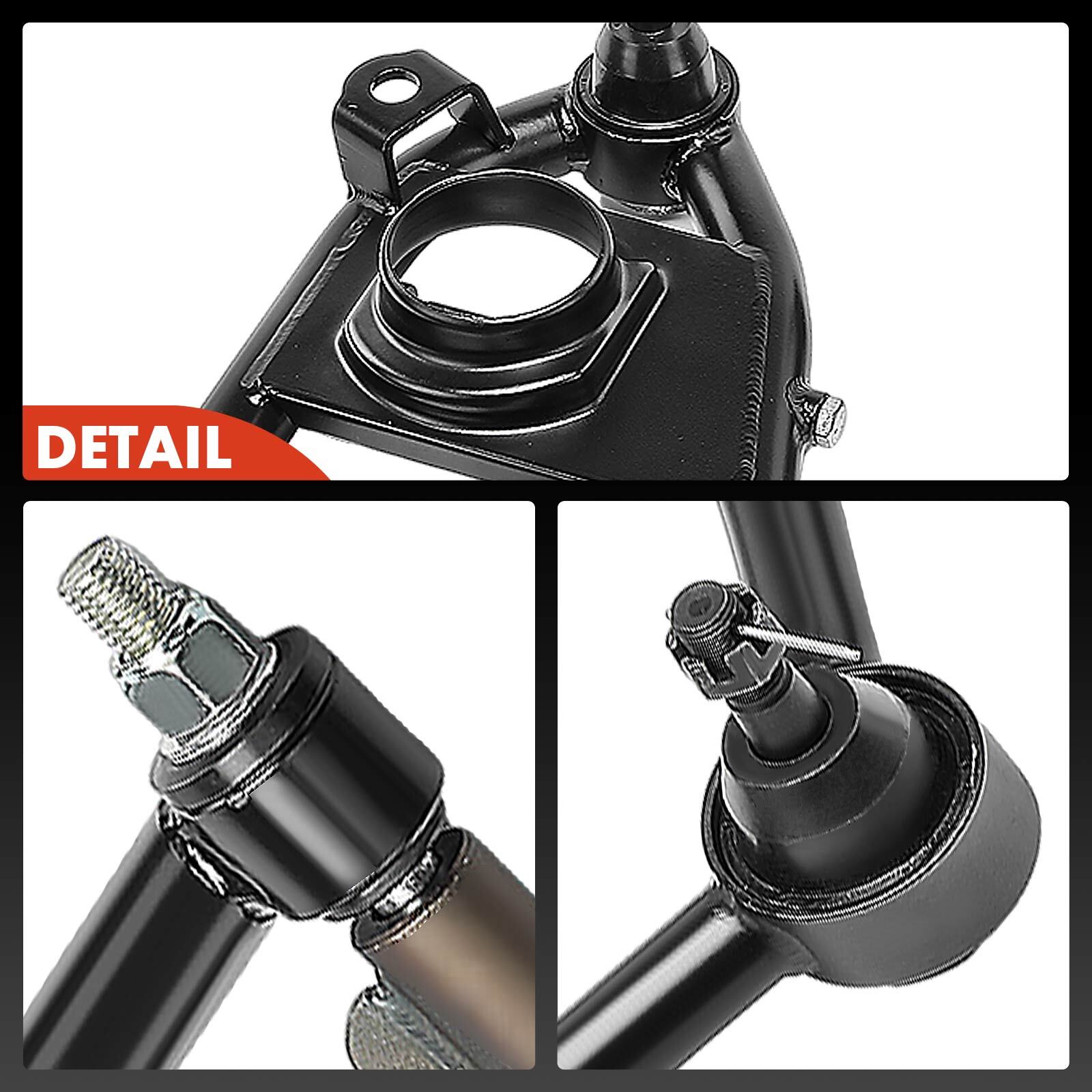 4x Front Suspension Upper & Lower Tubular Control Arm for Ford Mustang ...