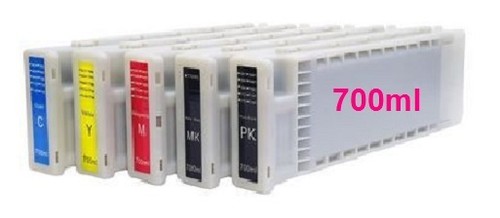 5 x Cartridges for Epson SureColor SC-T3200 SC-T5200 SC-T7200 Ink 700ml ...