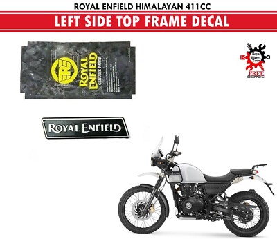 Royal Enfield "Himalayan 411 BS4 Left side Decal" | eBay Australia