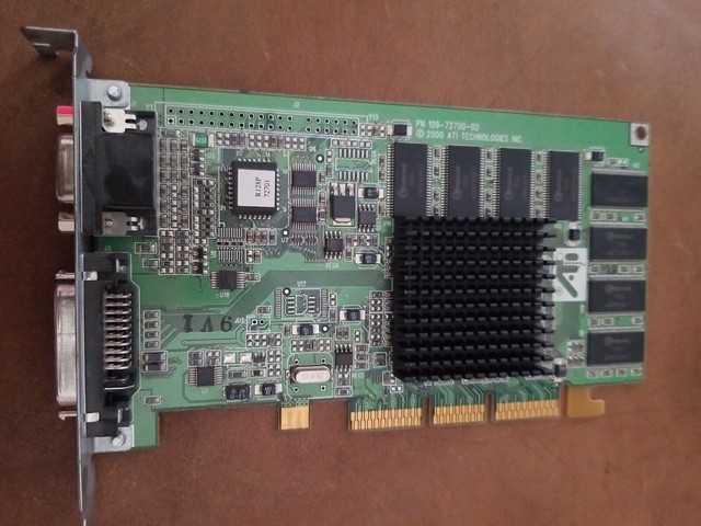 Apple Mac G4 ATI Rage 128 Pro 16mb PN 109-72700-02 - AGP Graphics Card ...