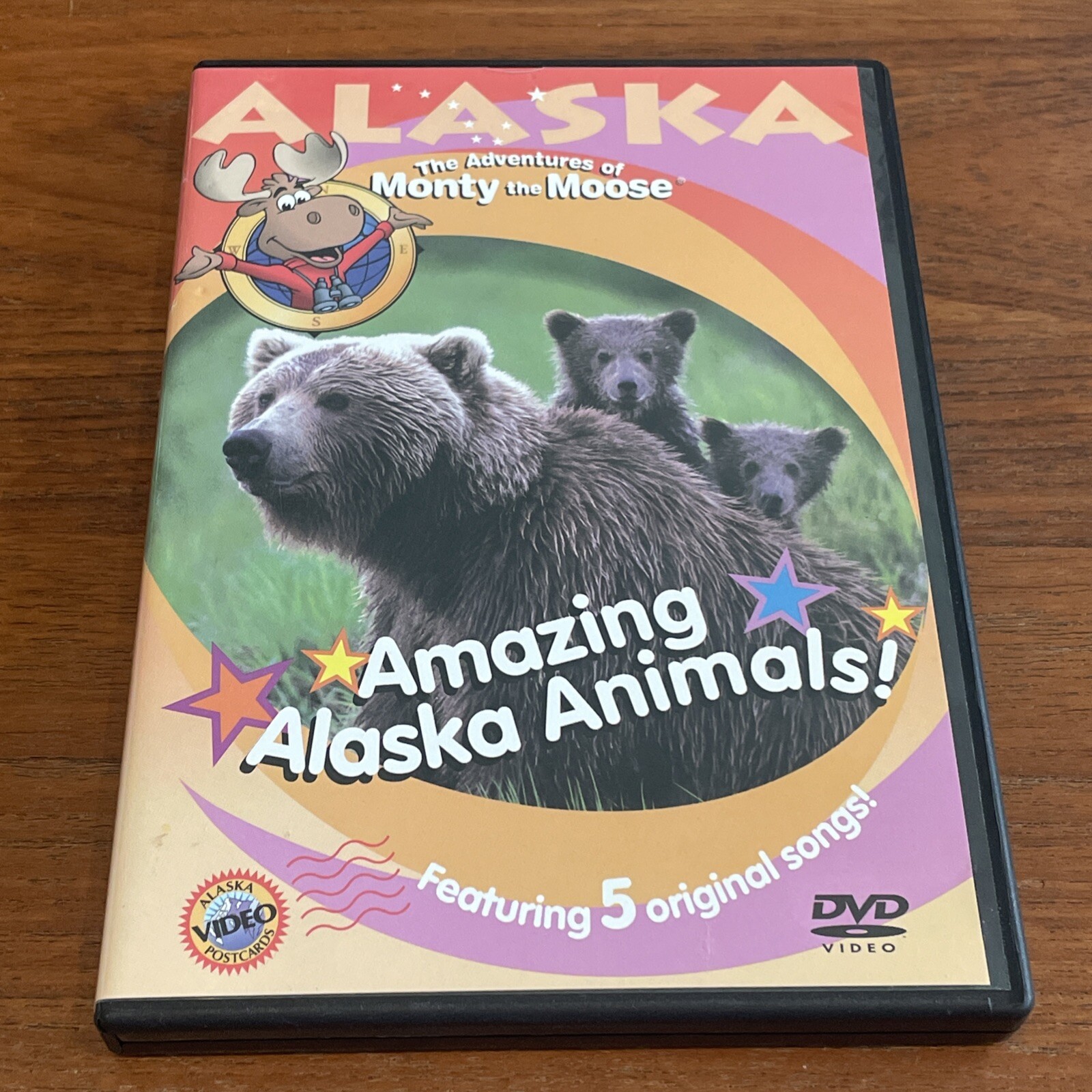 The Adeventures Of Monty The Moose: Amazing Alaska Animals (DVD, 2001 ...