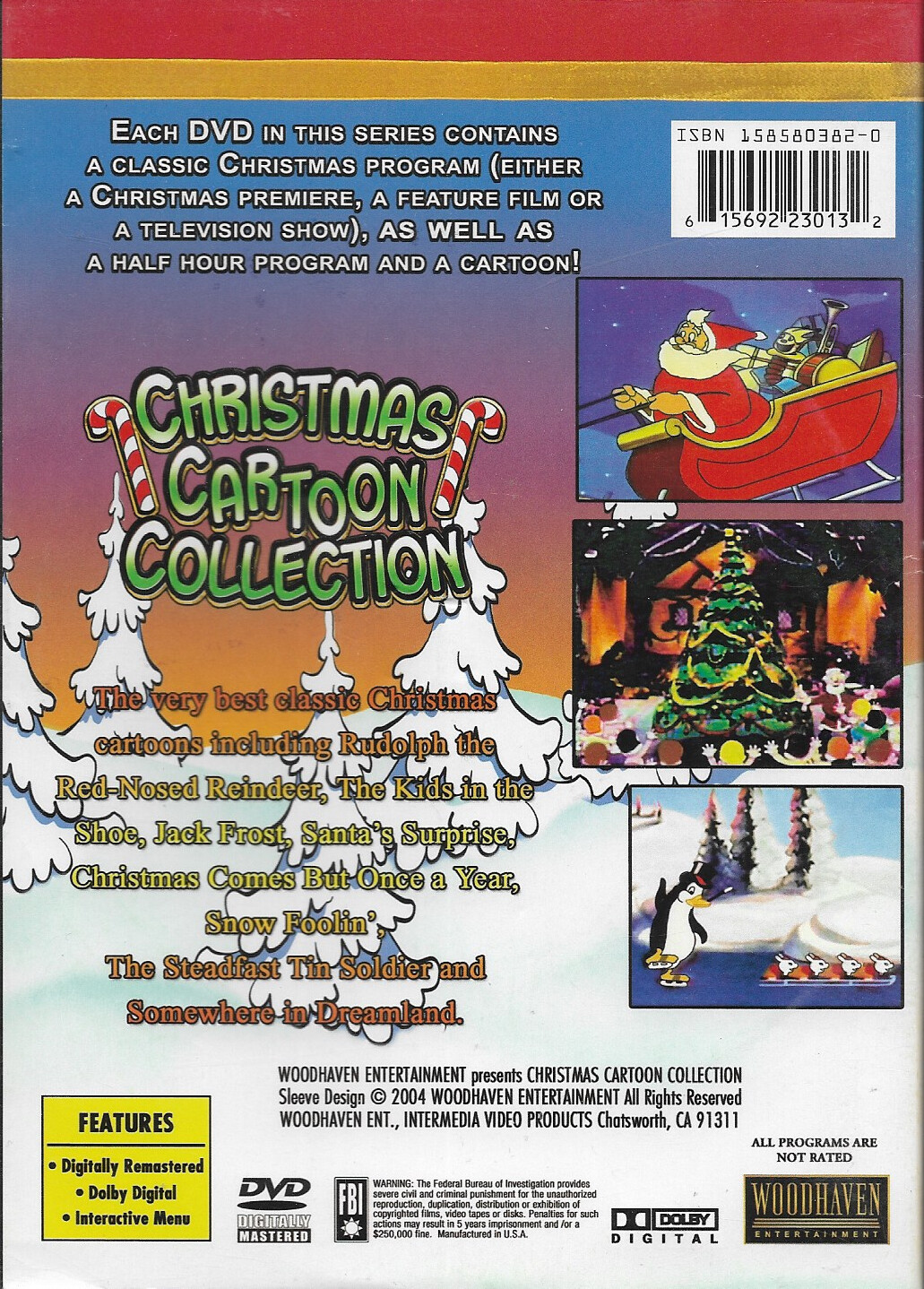 Christmas Classics Collection 11 Cartoons From the 1930s, 1940s & 1950s ...