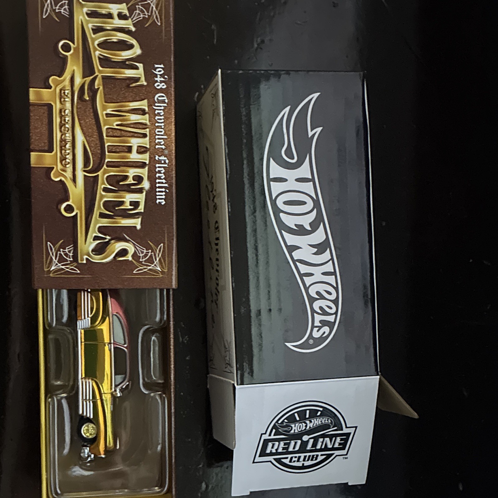 Hot Wheels Red Line Club 1948 Chevrolet Fleetline 1:64 Diecast Gold SE ...