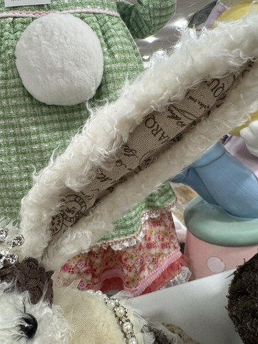 The Cottontail Collection - Elegant Large Girl Easter Bunny Sitting ...