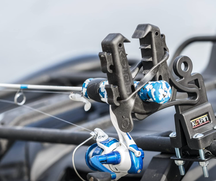 ATV Bow Rack Gun Shotgun Holder 1-Pair Single Grip Rifle Fishing Rod ...