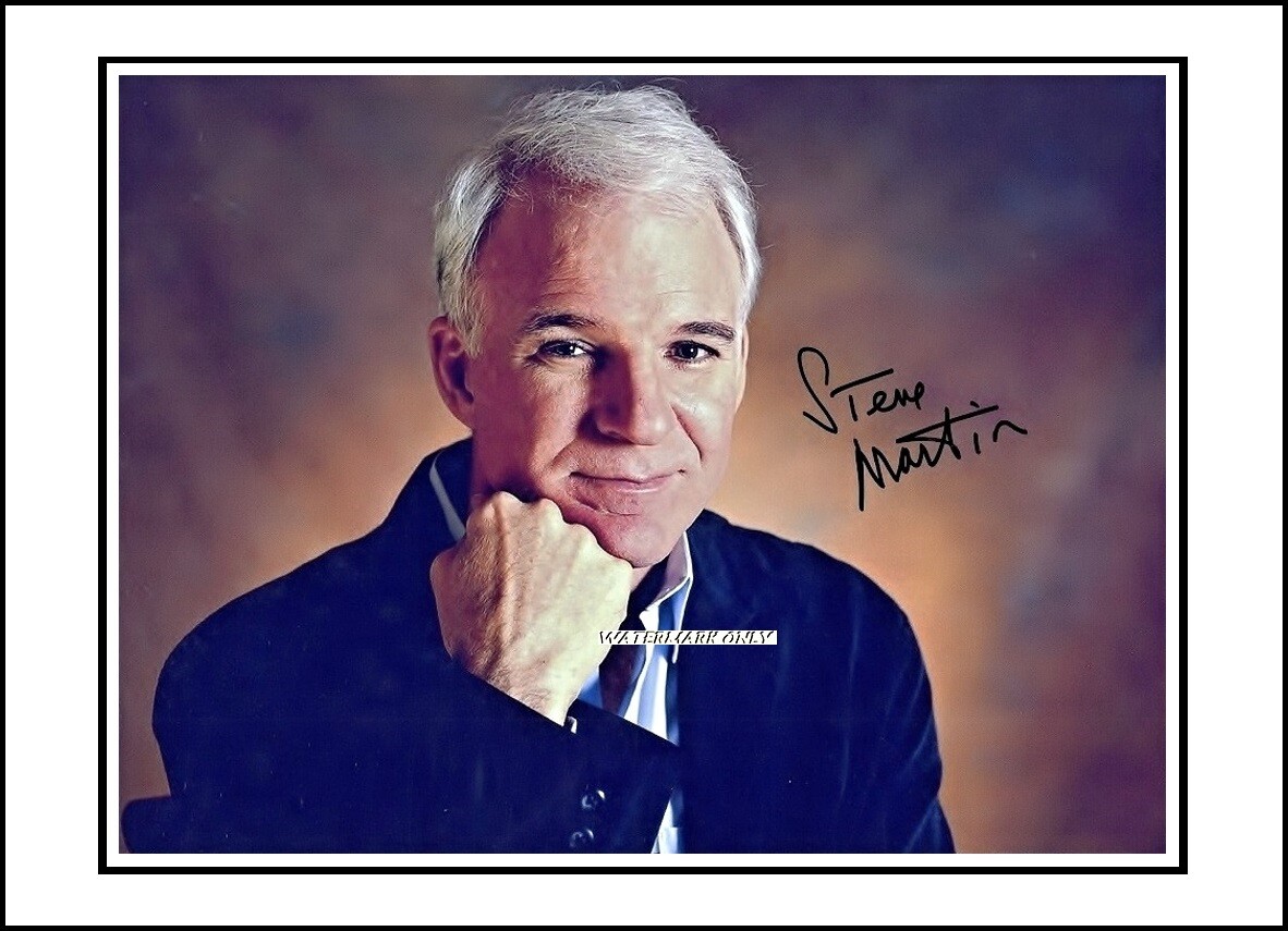 Steve Martin, Autographed, Cotton Canvas Image. Limited Edition (SM-1 ...
