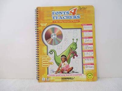 Fonts 4 Teachers - CD-ROM By Fonts 4 Teachers - GOOD | eBay