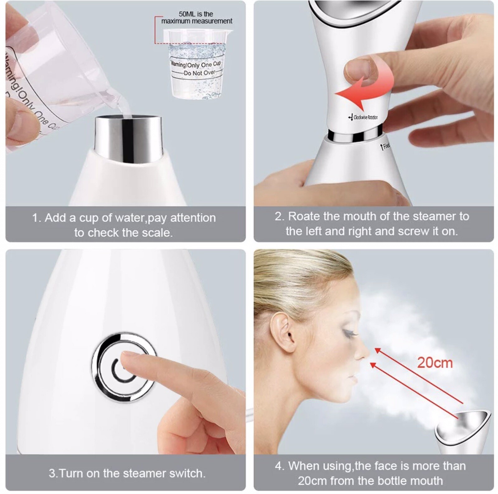 Facial Steaming Moisturizing Tool | eBay
