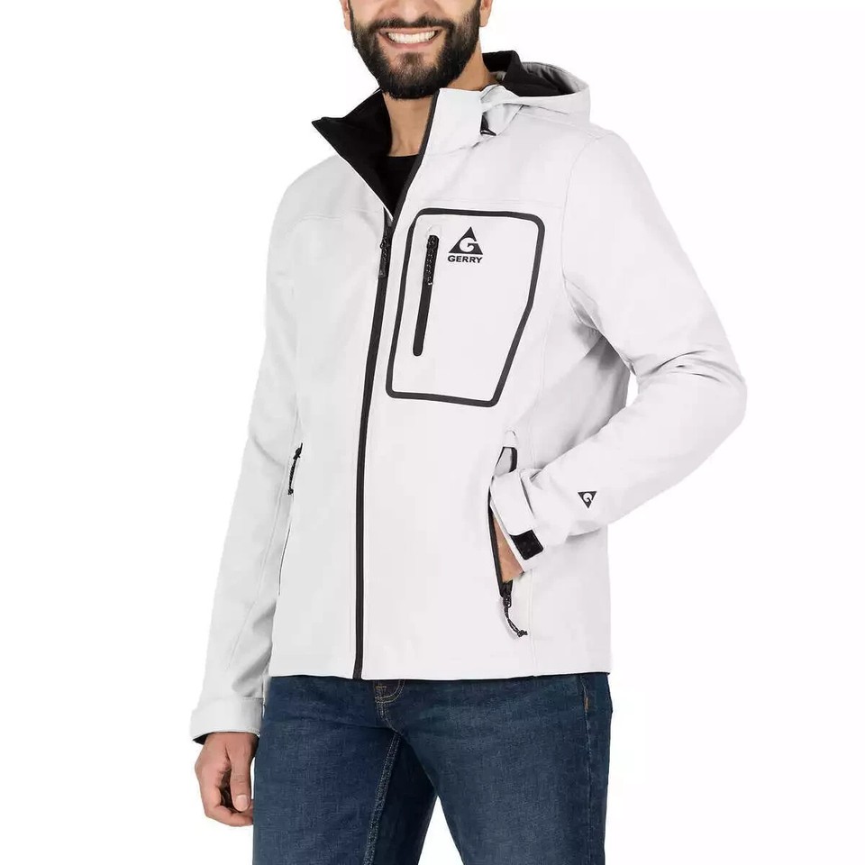 Gerry Men’s Softshell Jacket Wind & Water Resistant | eBay