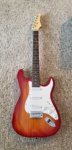 Used Red Electric Guitar | eBay