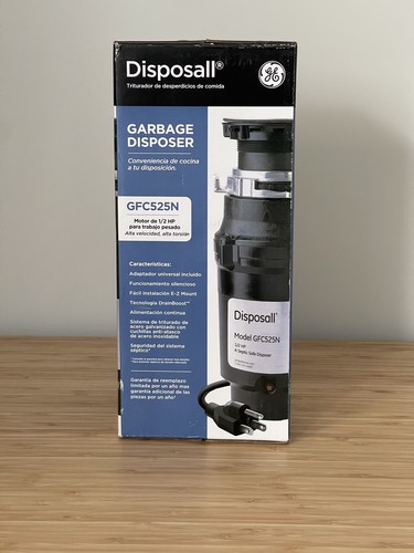 GE 1/2 HP Continuous Feed Garbage Disposer (GFC525N) 84691845539| eBay