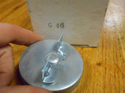 NOS 1967 1968 PONTIAC FIREBIRD ROUND NEW REPLACEMENT GAS FUEL CAP ASBY ...