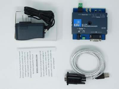 LokSound ESU LokSound Programmer With Power Supply, Serial Cable, USB Adap 53452 | eBay