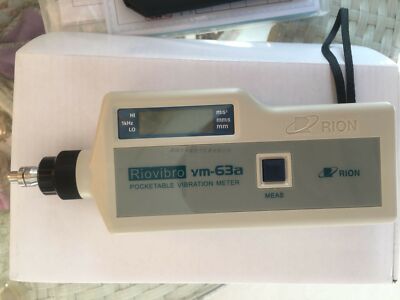 RION VM-63A(VM63A) Meter (Riovibro) With Integrated Accelero | eBay