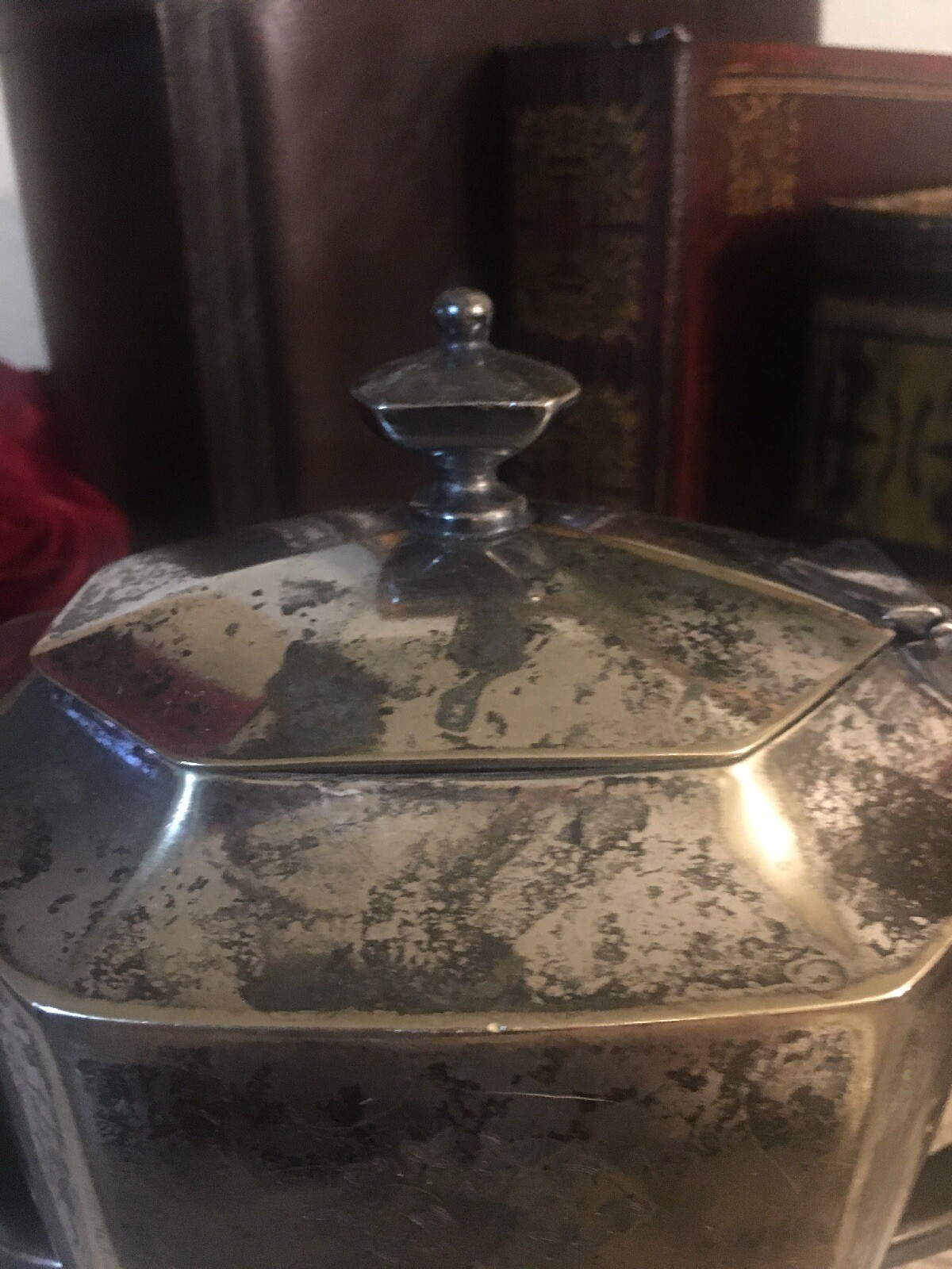Rare Antique/Vintage WM Mounts Homan Plate on Nickel Silver Coffee Pot ...