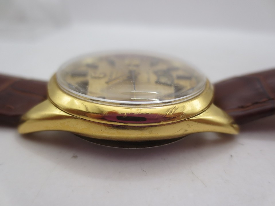 VINTAGE RADO GREENHORSE SPLIT DAYDATE GOLDPLATED AUTOMATIC MENS DRESS ...
