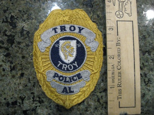 Troy Alabama Police patch AL | eBay