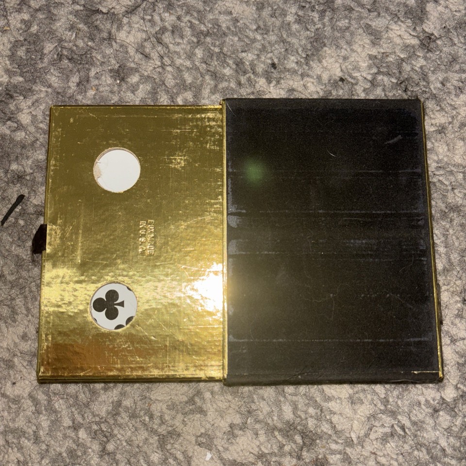 Congress Playing Cards Vintage Double Deck with Cel-U-Tone Finish Roses ...