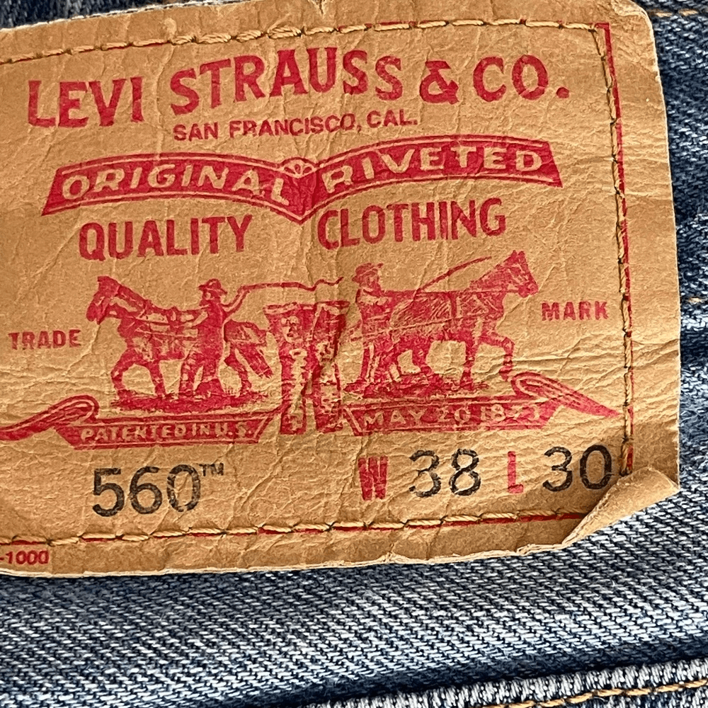Levi's 560 Comfort Fit Straight Leg VTG Jeans | eBay