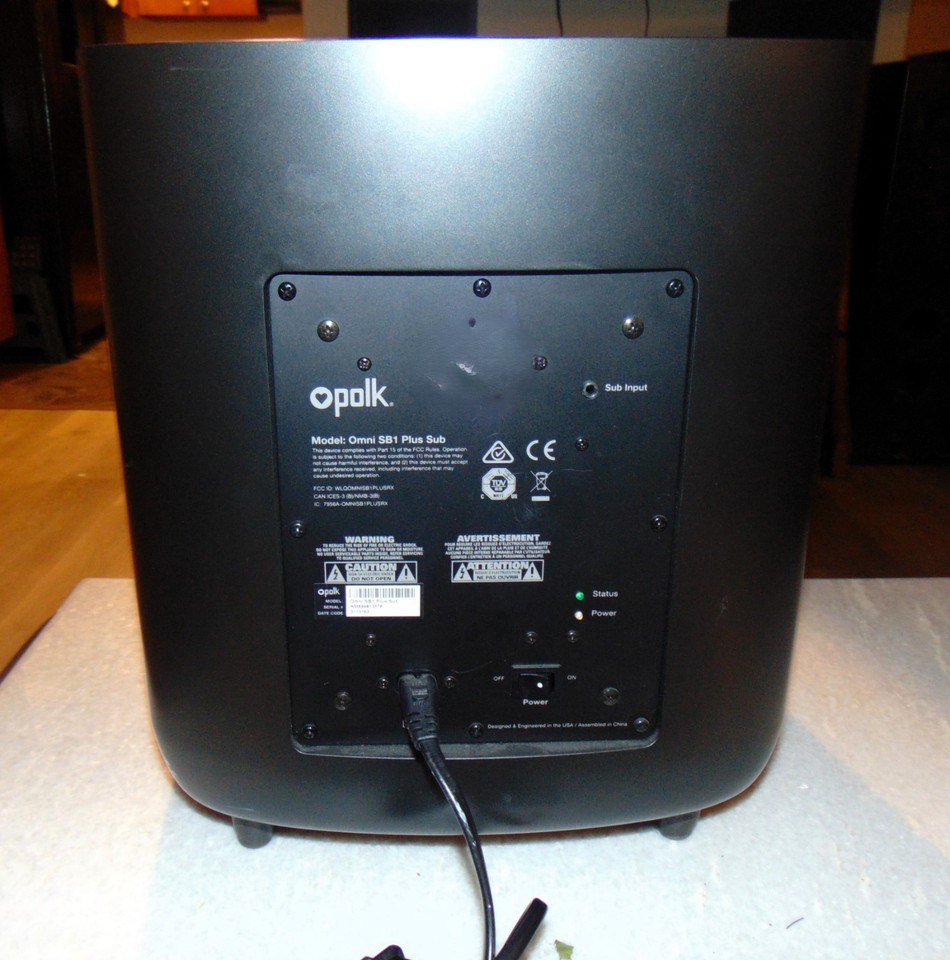 Polk Audio Omni SB1 Plus Sub Home Subwoofer Only | eBay