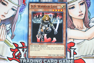 Yugioh D.D. Warrior Lady YS14-ENA04 1st Edition Common | eBay
