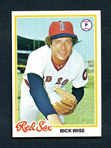 1978 Topps Baseball Card #572 Rick Wise Red Sox NrMT | eBay