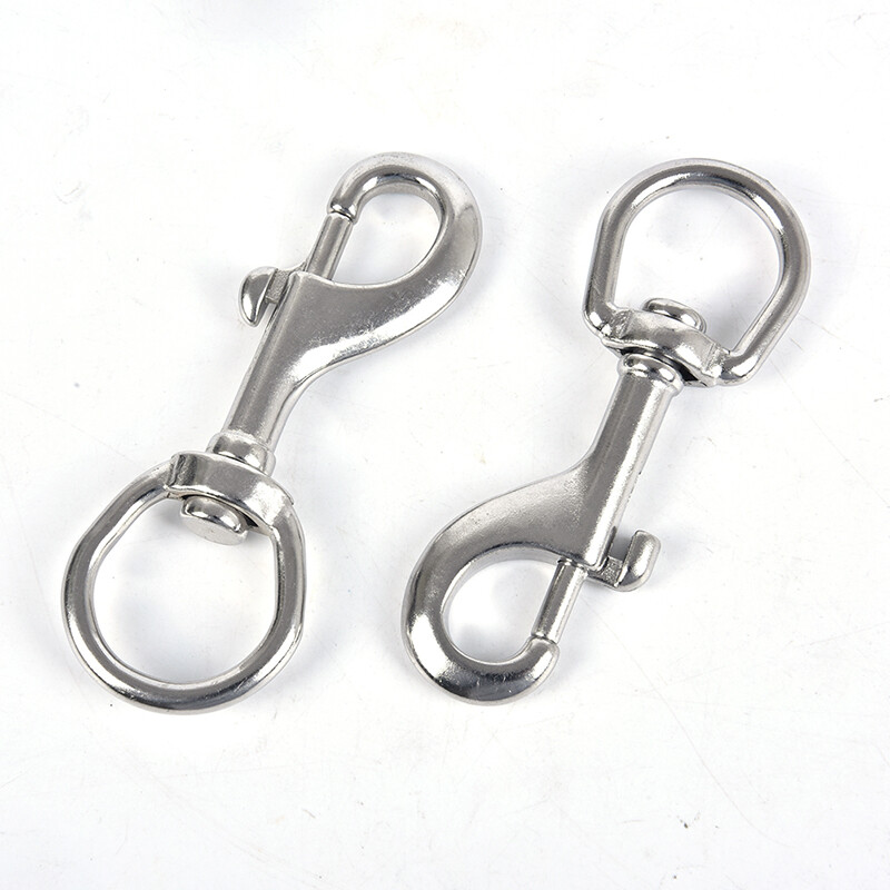 Stainless Steel Bolt Snap Hook Clip Diving Singel Hook BCD Accessories ...