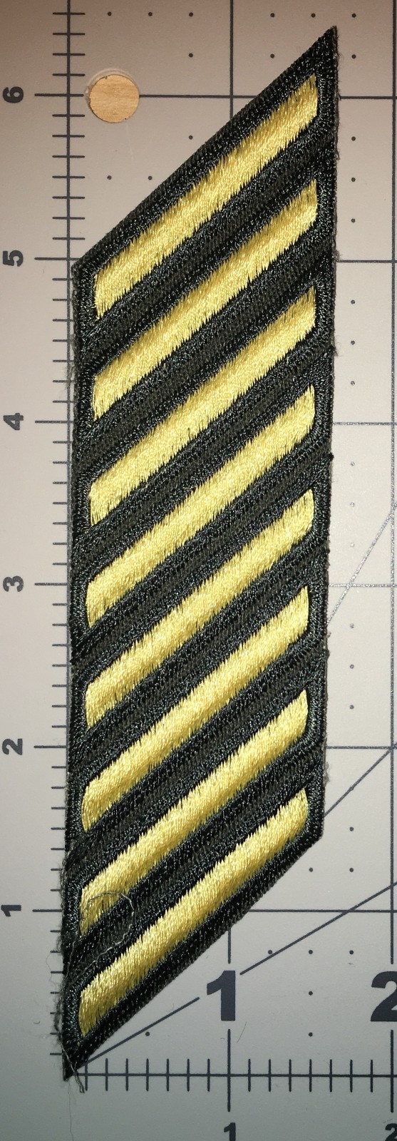 US Army Class A Hash Marks Male Service Stripes Gold Embroidered on ...