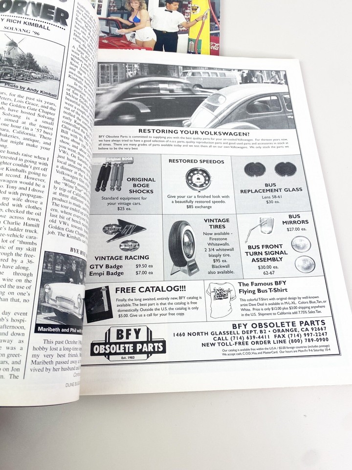 VTG 1997 Dune Buggies & Hot VWs Car Magazine (Lot of 8) EUC | eBay