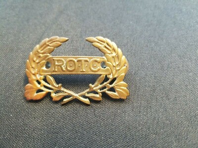 Early 20th century Vintage Army ROTC Cap Badge | eBay