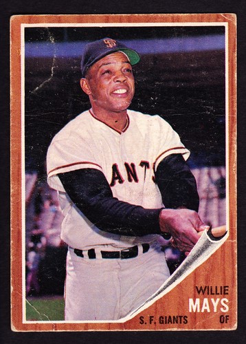 1962 TOPPS #300 WILLIE MAYS GIANTS | eBay