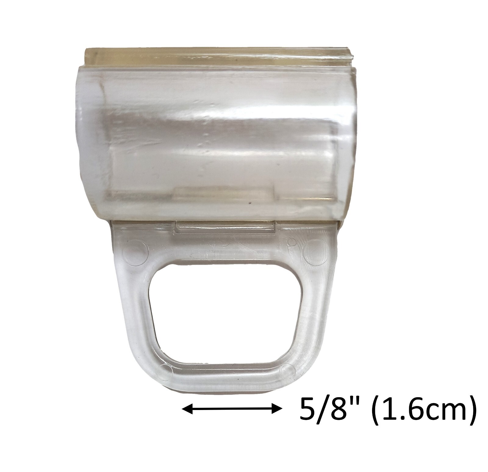 20mm Clear Handle Lifting Clamp Pull Cordless for Roller Shades Window ...