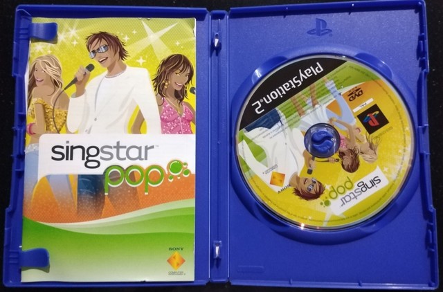 Singstar Pop Ps2 Game PlayStation 2 Sony DVD ROM for sale online | eBay