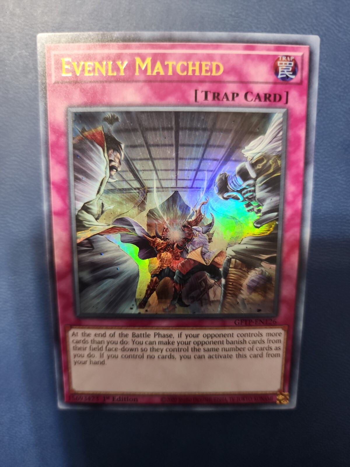 Yu-Gi-Oh! TCG Evenly Matched Ghosts From the Past GFTP-EN126 1st ...