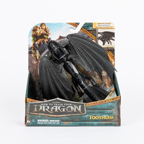 How to Train Your Dragon Toothless Moving Wings Action Figure New in ...