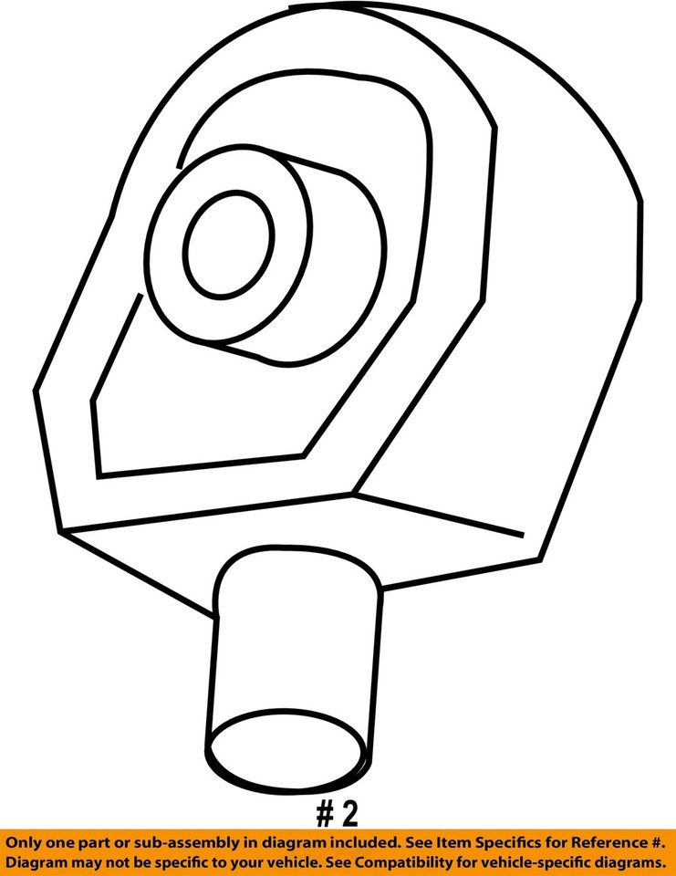 GM OEM 16-19 Cruze Exhaust Components-Catalytic Cnvrtr Hanger 13453329 ...