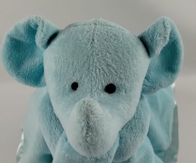 Small Wonder’s Noah's Ark Elephant Plush Satin Security Lovey Baby ...