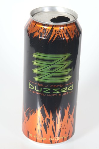 Buzzed Energy Drink Can empty 16oz *EMPTY* | eBay